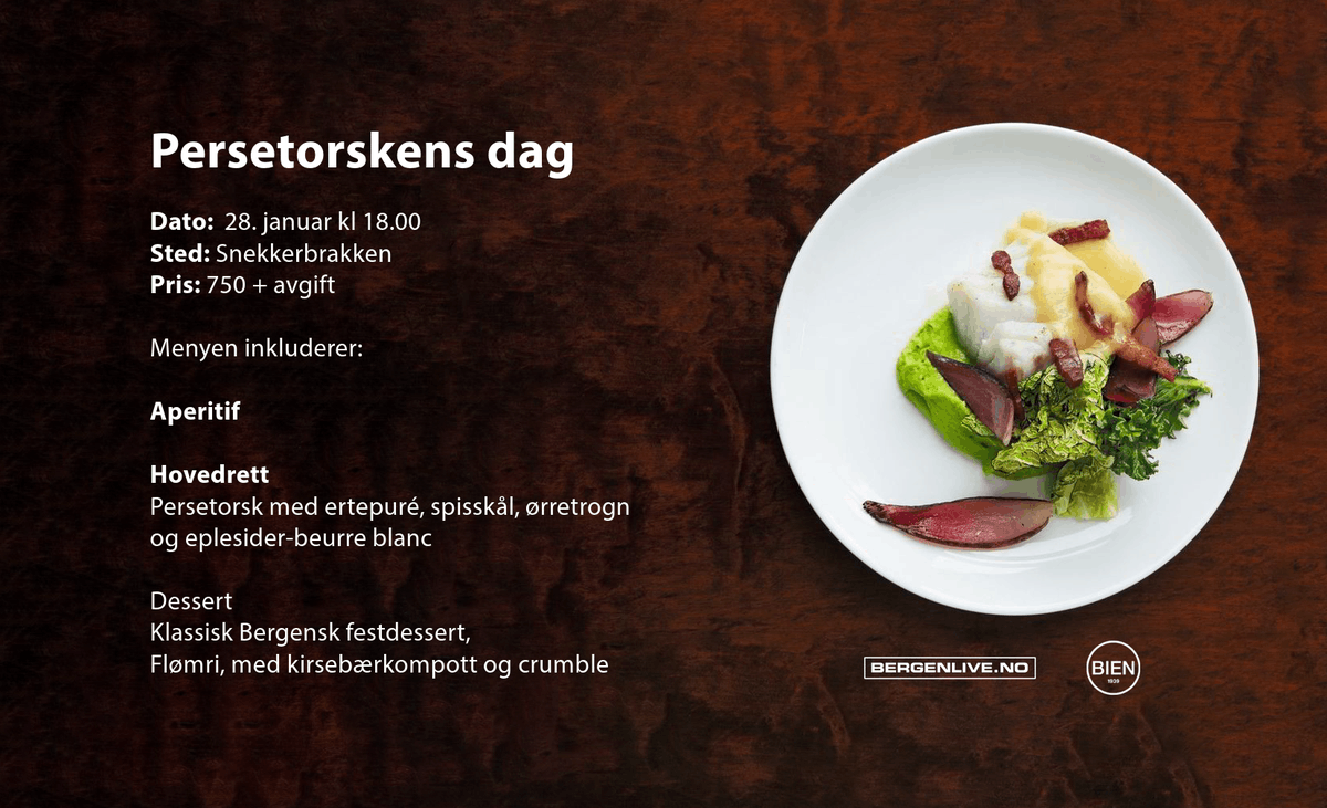 Persetorskens Dag, 28.01.2025 - Bergen Live